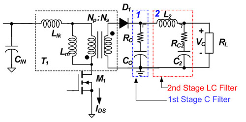 PWM Switch Modeling in Flyback Converter Using 2nd Stage LC Filter | DigiKey